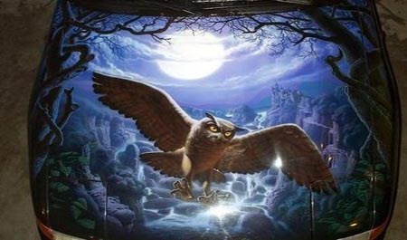 Teknik Airbrush Keren, Terlihat nyata! | Kedai Gokil